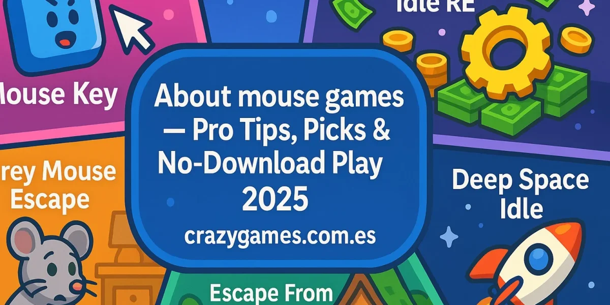 About Mouse Games — Pro Tips, Picks & No-Download Play - Play Online ...